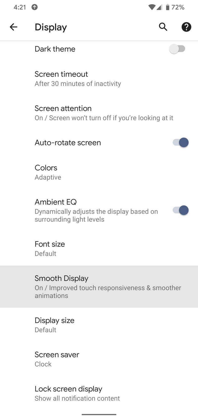 How to configure the Pixel 4's 90Hz Smooth Display: Enable, Disable ...