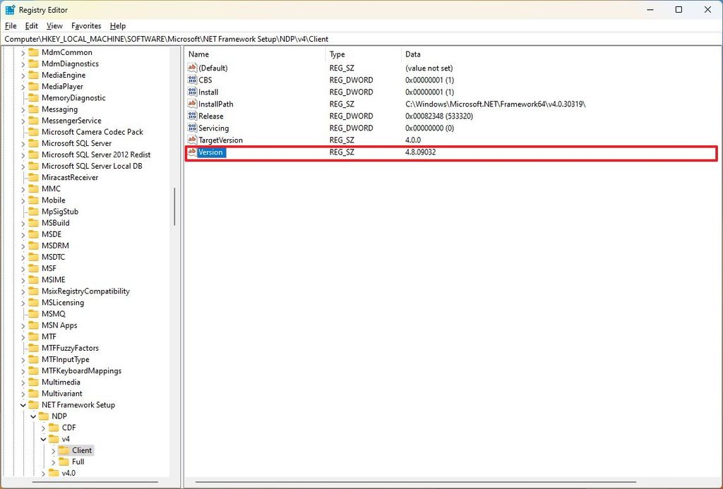 How to check .NET Framework version on Windows 10 and 11 | Windows Central