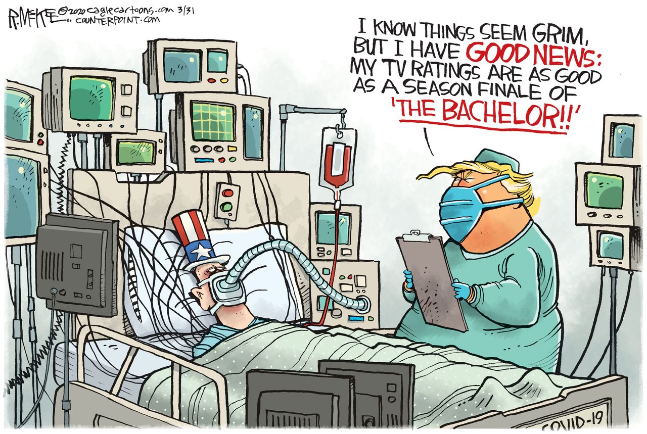 5 Brutally Funny Cartoons About Trumps Tv Ratings Boast The Week