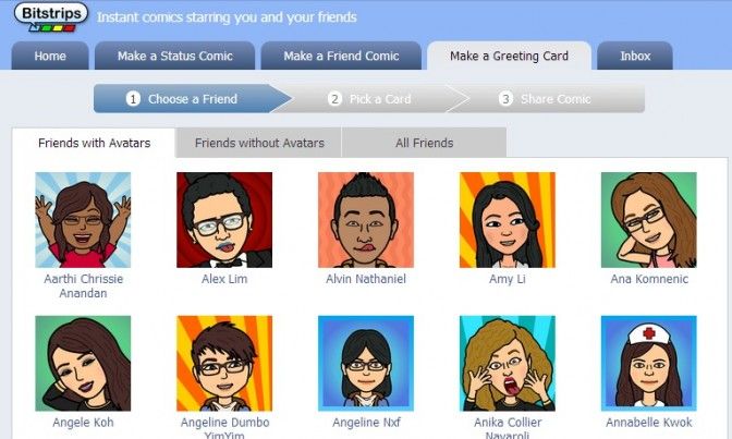 How to Send Personalized Love Notes With Bitstrips | Facebook Tip ...