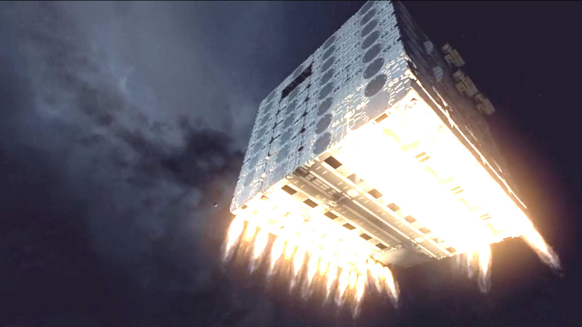 Starfield's ungodly hallway spaceship has already been dethroned by the Borg cube, which hangs ...