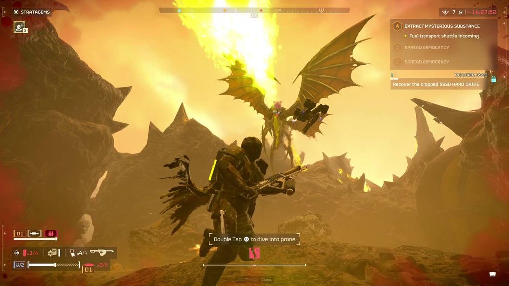 How to kill a Helldivers 2 Dragonroach | GamesRadar+