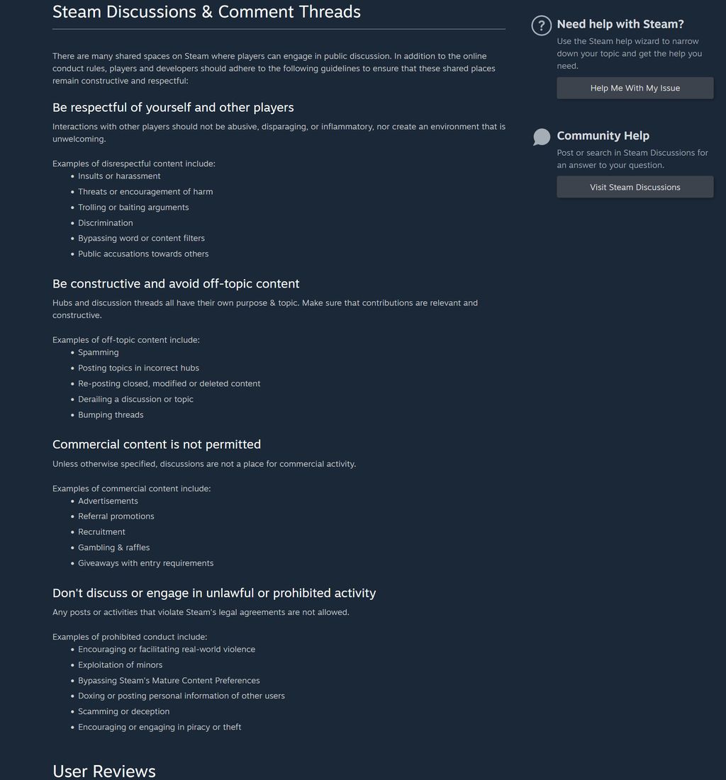 Valve overhauls Steam community rules with much more granular ...