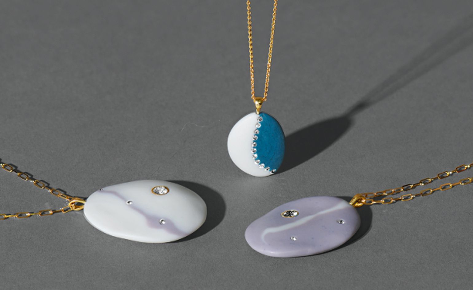 Ceramics and diamonds combine in jewellery and jars | Wallpaper*