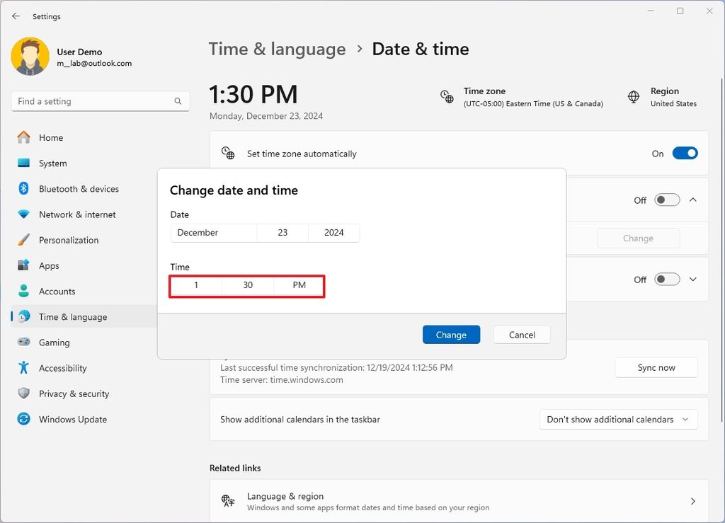 How to manage date and time settings on Windows 11 | Windows Central