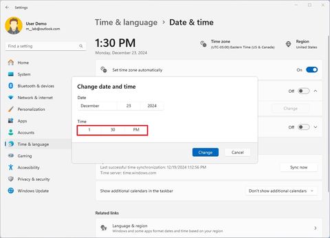 How to manage date and time settings on Windows 11 | Windows Central