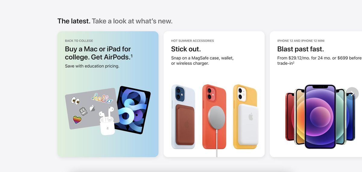 Apple launches redesigned online store with dedicated Store tab | iMore