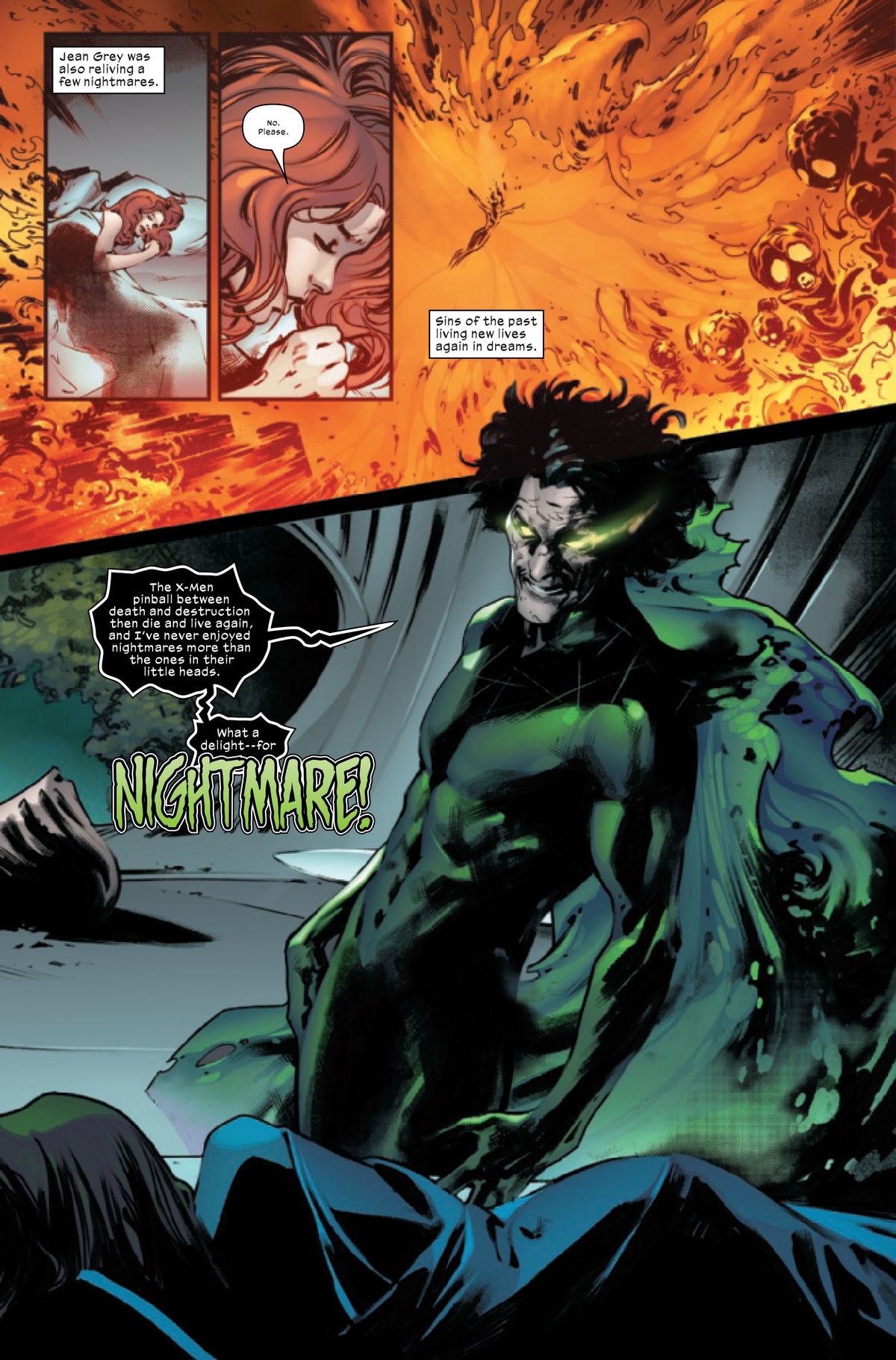 The Marvel villain Nightmare returns from the dead in X-Men #4 preview ...