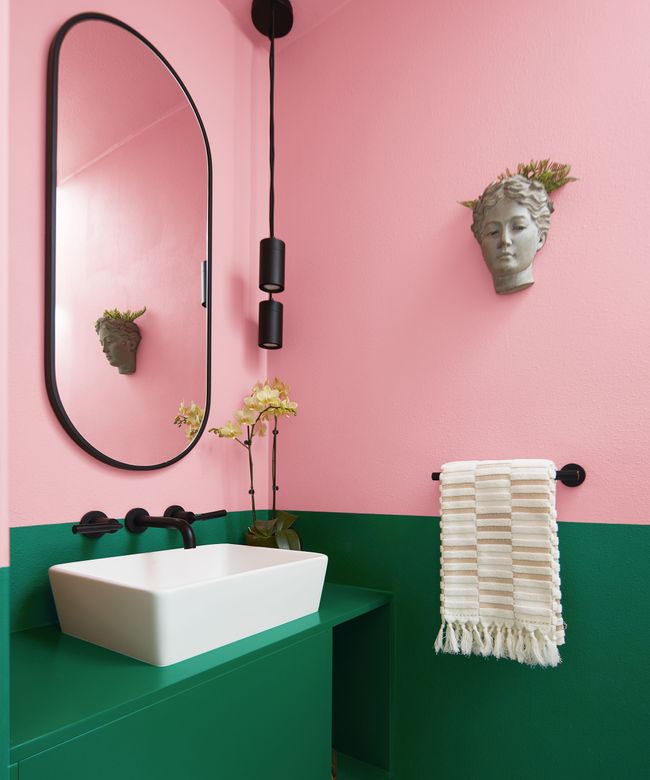 13 pink bathroom ideas that are fun yet super stylish | Homebuilding