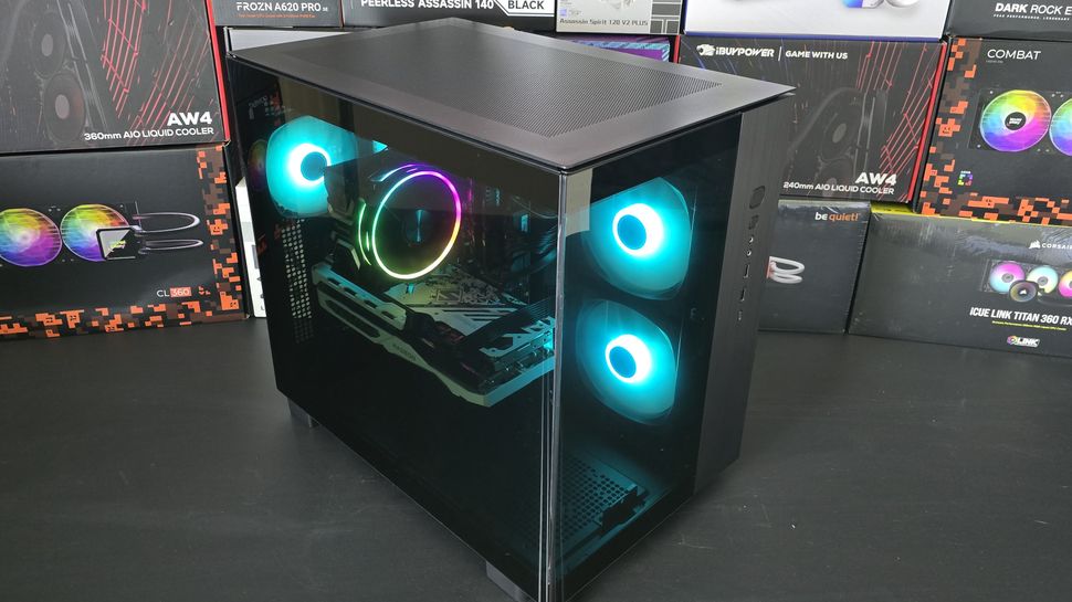 Montech King 65 Pro Case Review: Diffused lighting and dark glass | Tom ...