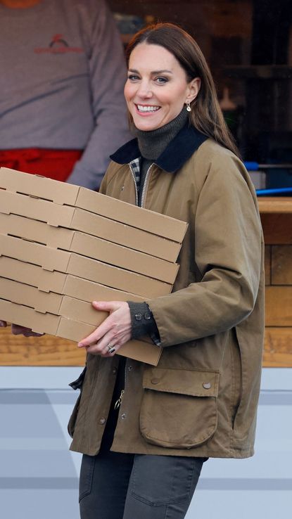 We're obsessed with Kate Middleton's on-trend Barbour Jacket | Woman & Home