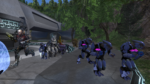 This joyfully chaotic Halo total conversion mod for classic Battlefront ...