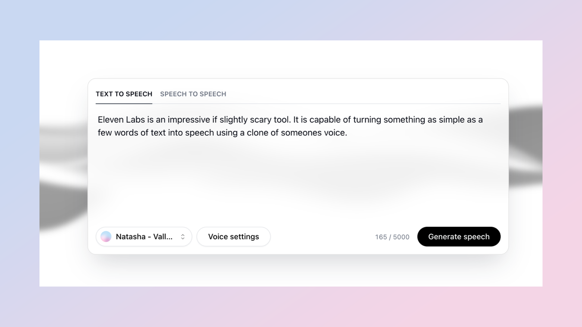 I cloned my voice with ElevenLabs AI — and the results are so accurate ...