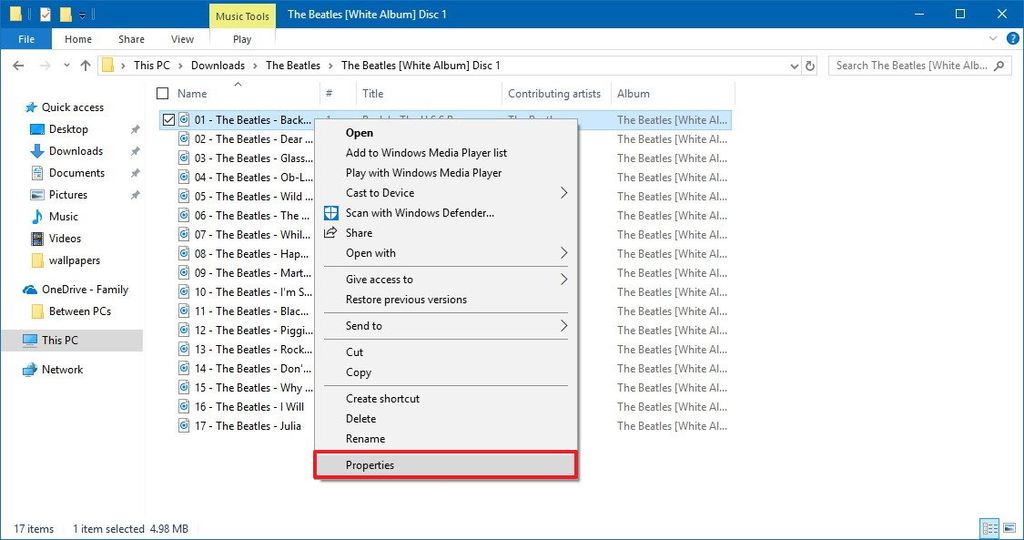 How to edit music metadata info on Windows 10 | Windows Central