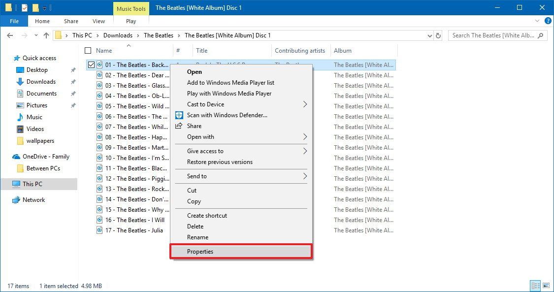 How to edit music metadata info on Windows 10 | Windows Central