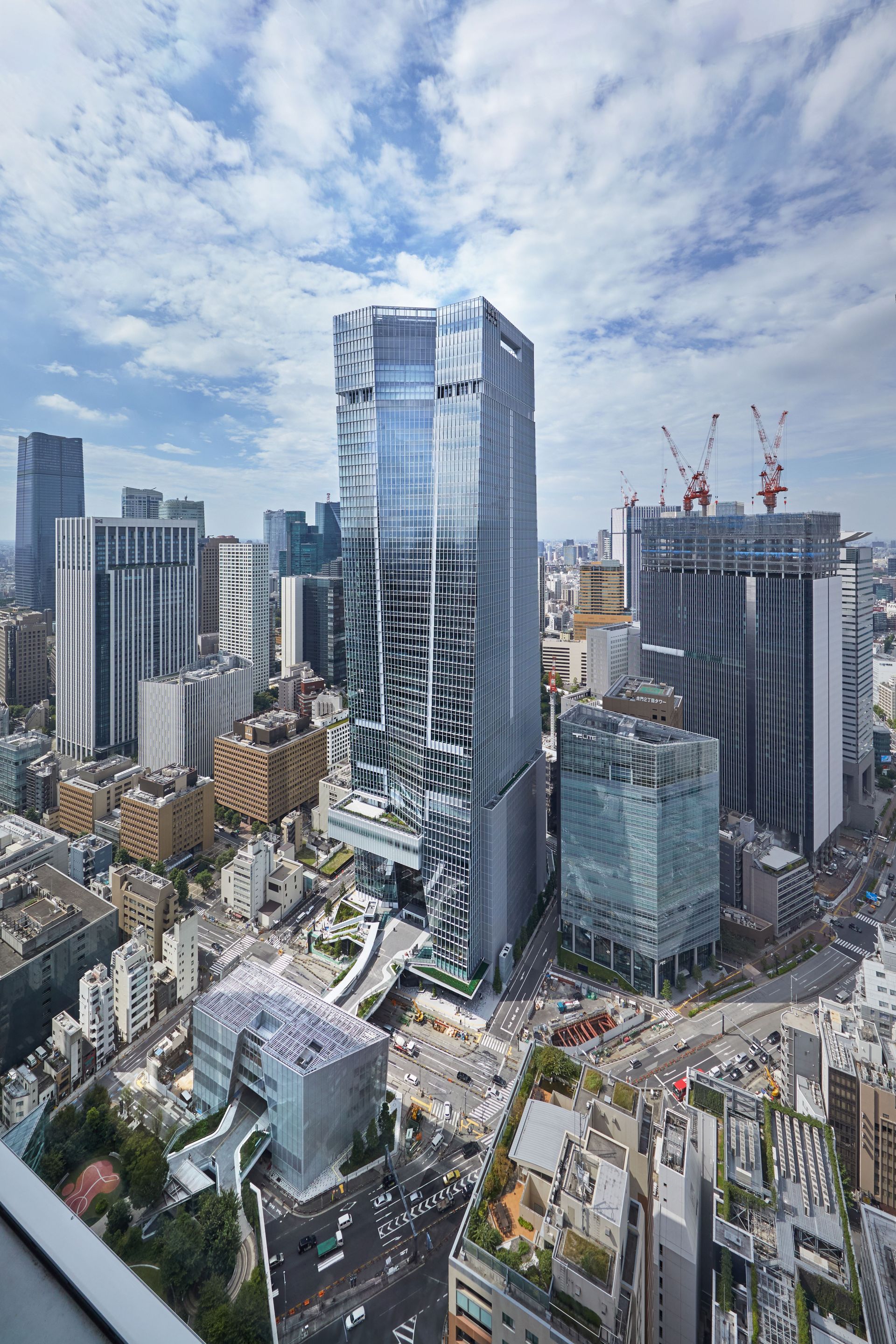 Toranomon Hills Station blends into the Tokyo skyline | Wallpaper*
