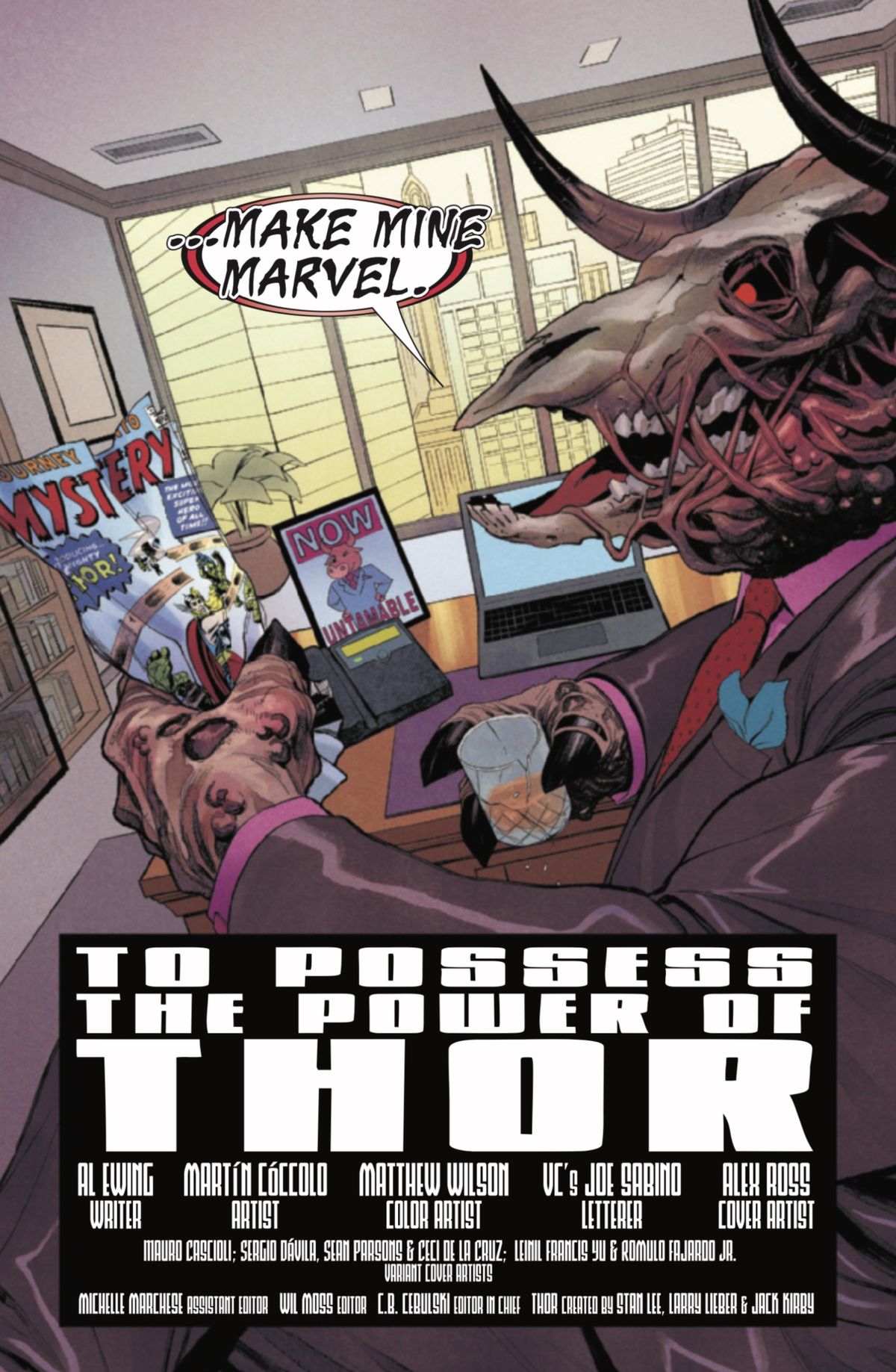 The fictional Marvel Comics of the Marvel Universe has been purchased ...