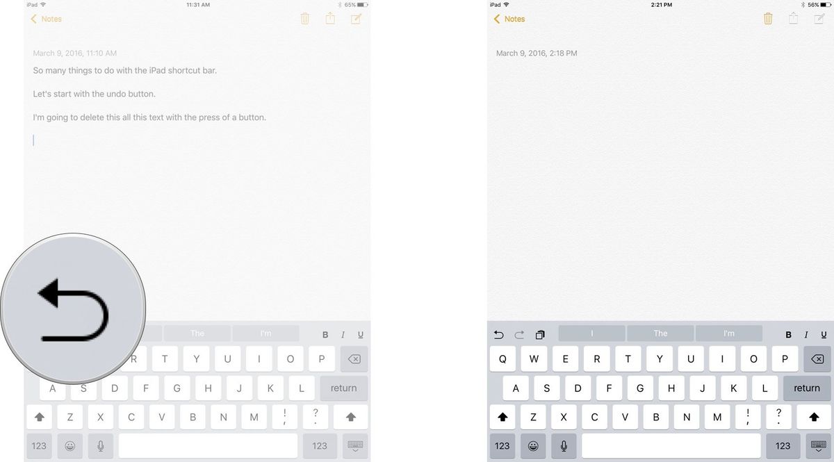 How to use the keyboard shortcut bar on iPad | iMore