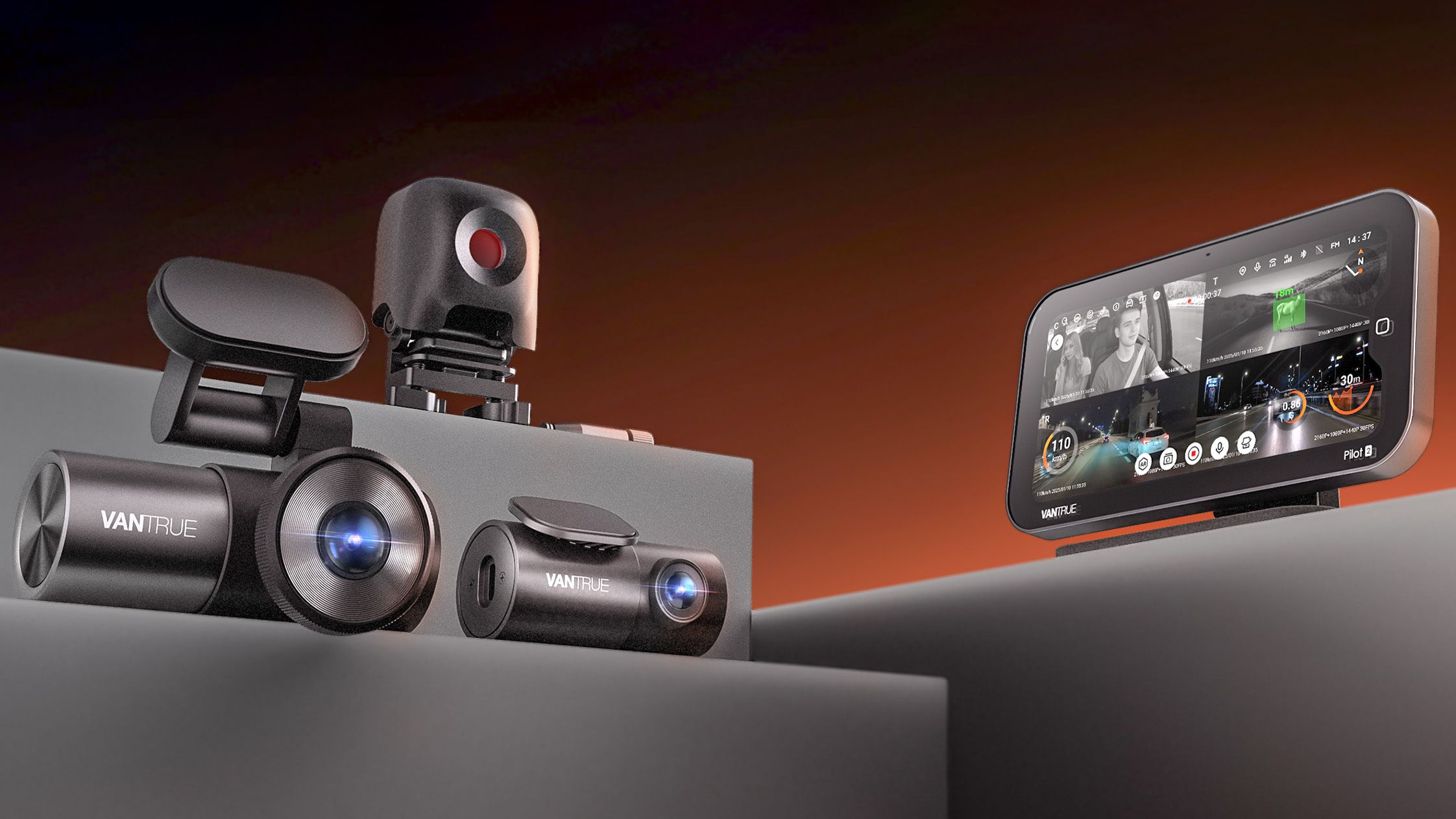 World-first: a dash cam with a thermal imaging camera and 6.25 ...