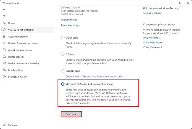 How to get started with Microsoft Defender Antivirus on Windows 11 ...