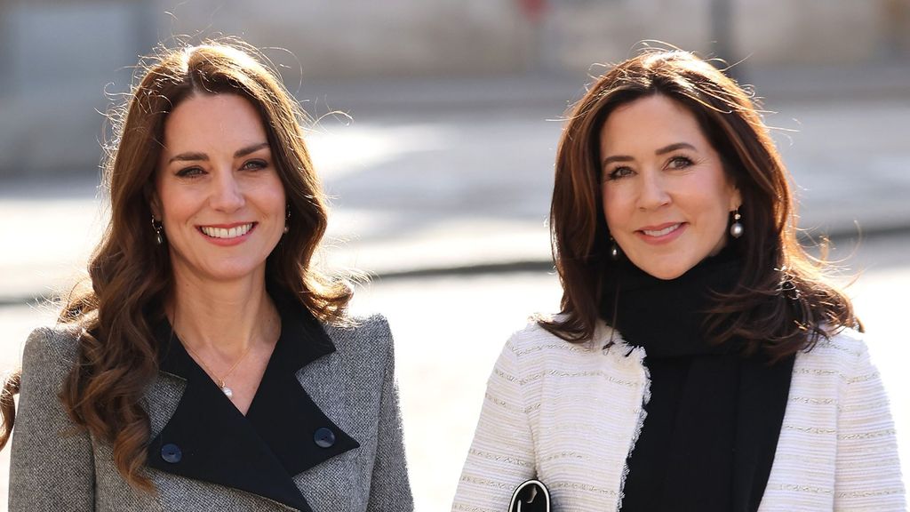 Kate Middleton and Queen Mary step out in the most beautiful winter ...