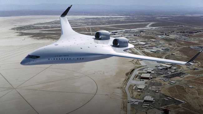 Passenger plane with entirely new 'blended wing' shape aims to hit the ...