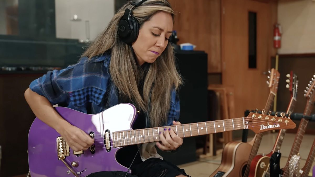 Lari Basilio unleashes the 7-string Ibanez on new single, Alive and ...