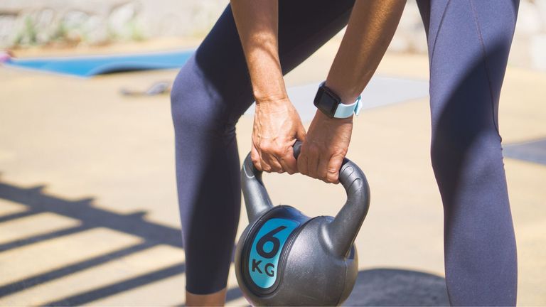 Kettlebell workout for beginners: 5 moves to get in shape | Woman & Home