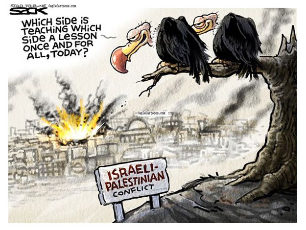 Political cartoon Israel Palestine | The Week