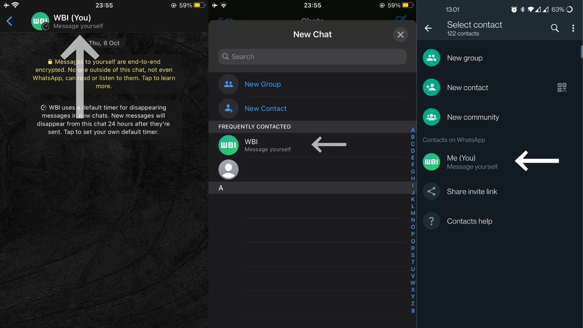 WhatsApp's new feature allows you to "Message yourself" | Android Central