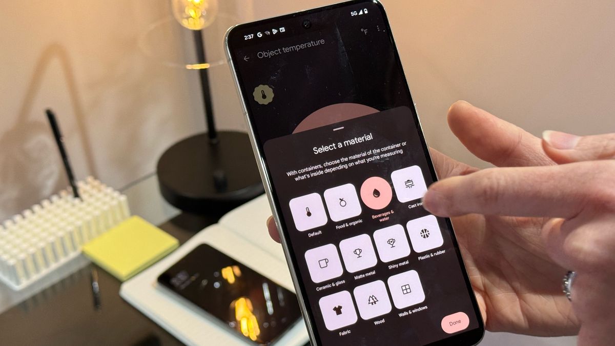 Google Pixel 8 Pro temperature sensor — here's what it can do | Tom's Guide