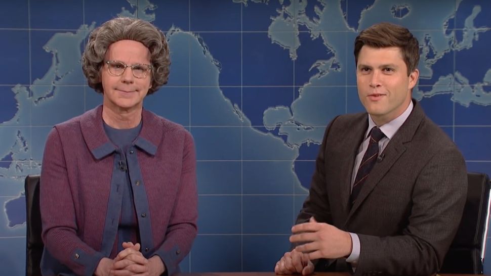 The Sweet Way Colin Jost Paid Tribute To Dana Carvey And His Family On ...
