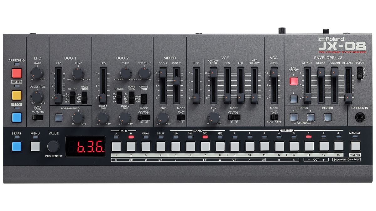 Roland brings back the JX-8P and JD-800 synths with the new Boutique JX ...