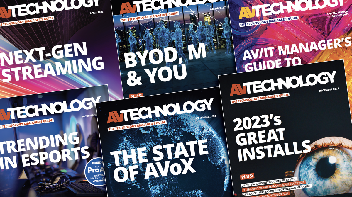 AV Technology Manager's Guide Library | AVNetwork