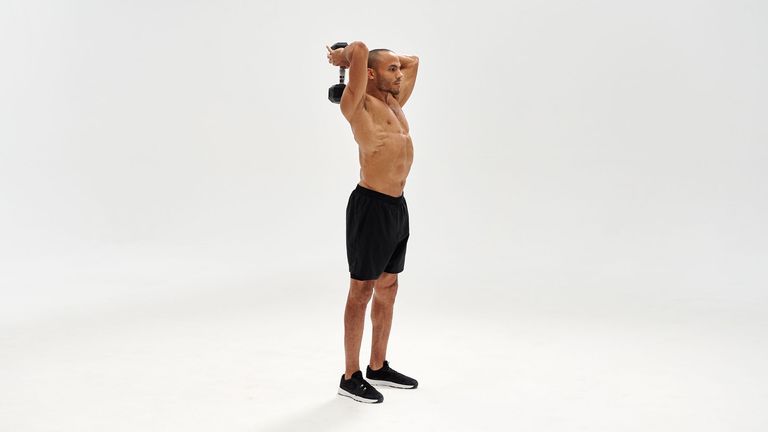 How to workout triceps with dumbbells | Fit&Well