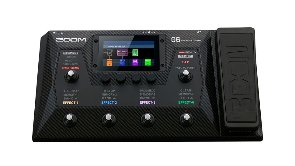 Zoom reveals its new multi-effects guitar pedal: G6 | MusicRadar