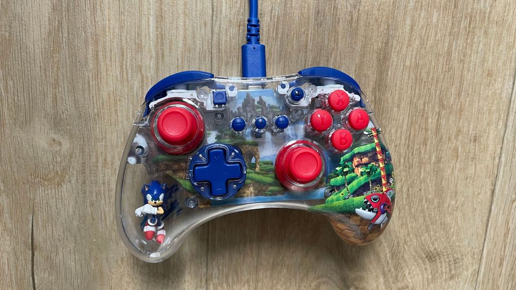 PDP REALMz Sonic wired controller for Nintendo Switch review - not just ...