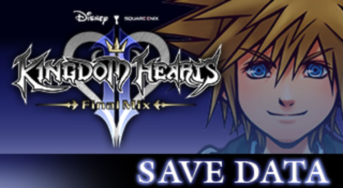 Kingdom Hearts PC save files are tucked inside cute PNG images, because ...