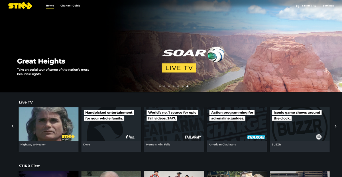 Sinclair Launches Ad-Supported Streaming Service STIRR | TV Tech
