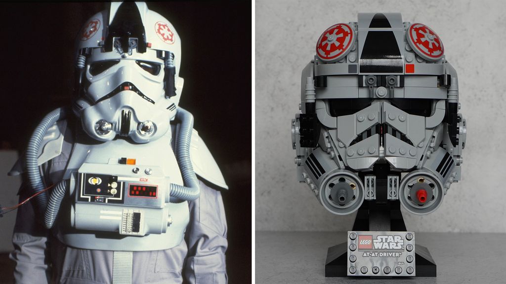 Lego Star Wars AT-AT Driver Helmet review | Space