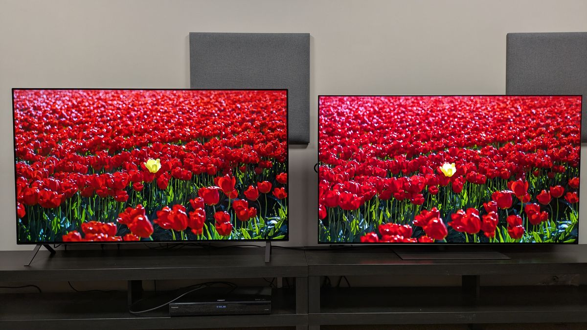 I put LG's cheapest and flagship OLED TVs side-by-side to see what real ...