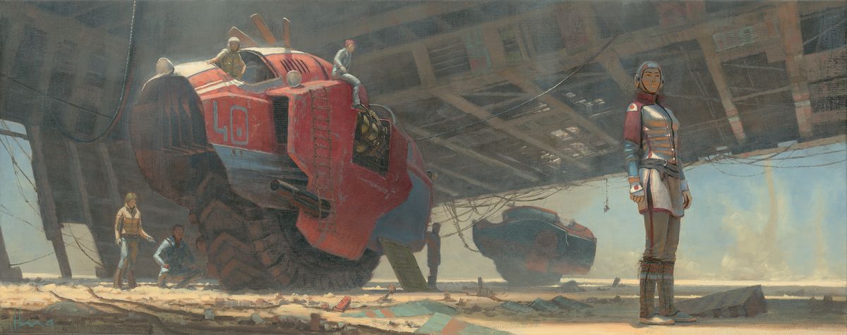 How to achieve scale in your paintings | Creative Bloq