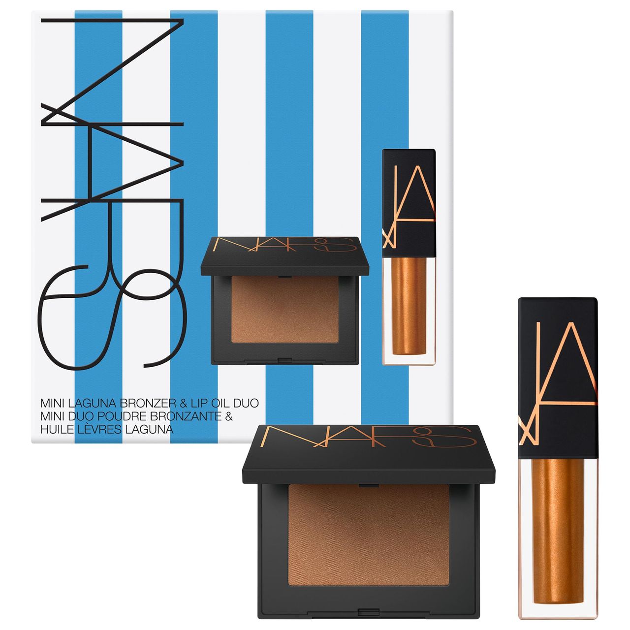 NARS Afterglow Lip Oil in Laguna Review: Photos | Marie Claire