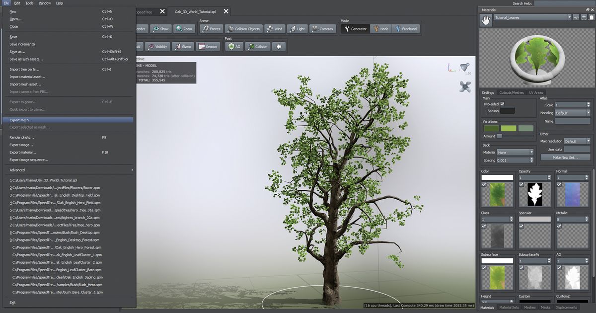 How to make lifelike trees and vegetation with SpeedTree | Creative Bloq