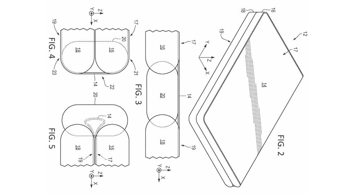 Microsoft patents 360-degree folding display — is this the Surface Duo ...