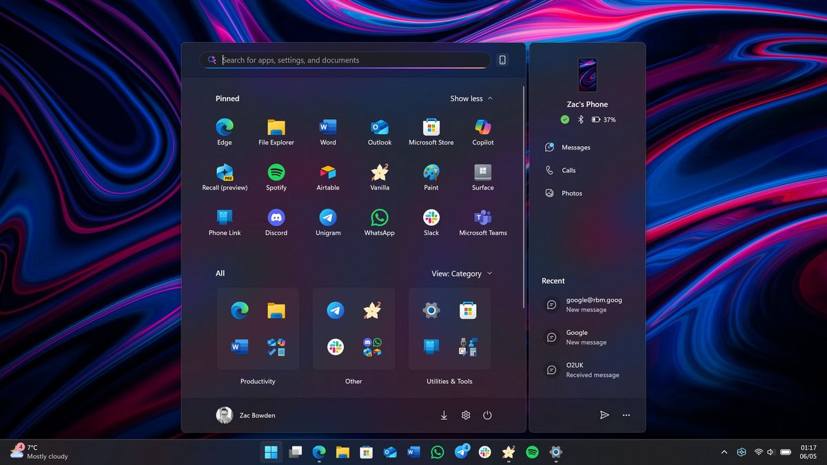 Microsoft Confirms New Start Menu Experience For Windows 11 Windows Central