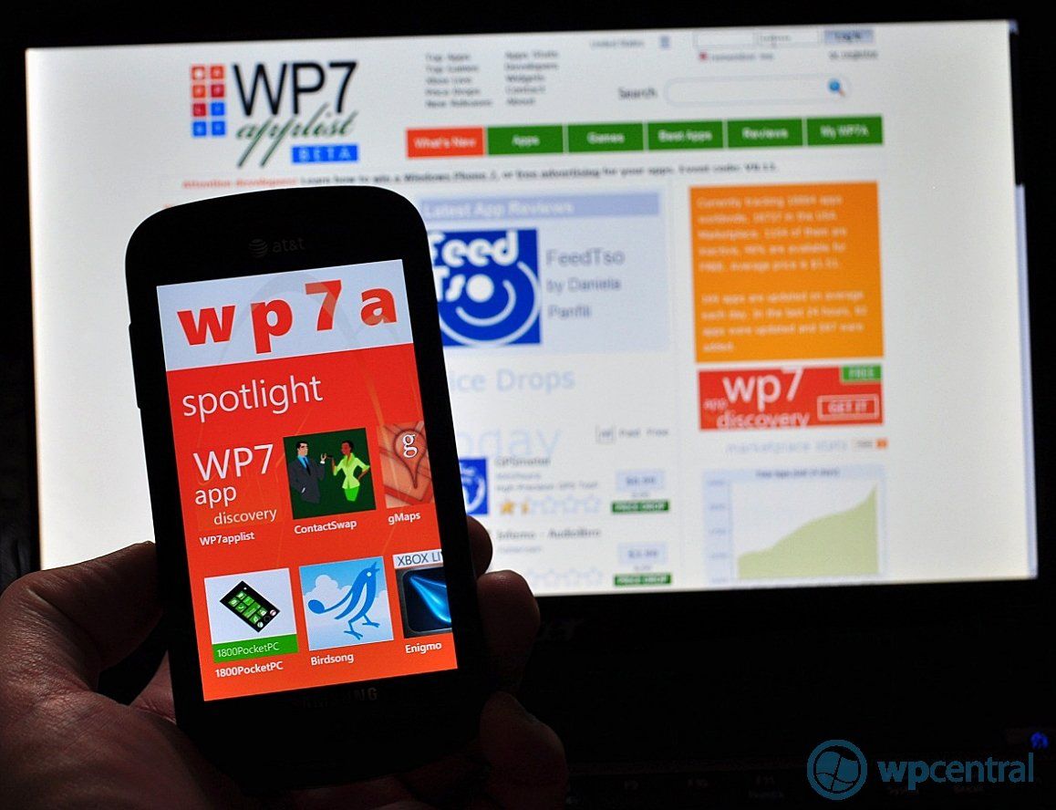 WP7applist app now available on the Marketplace | Windows Central