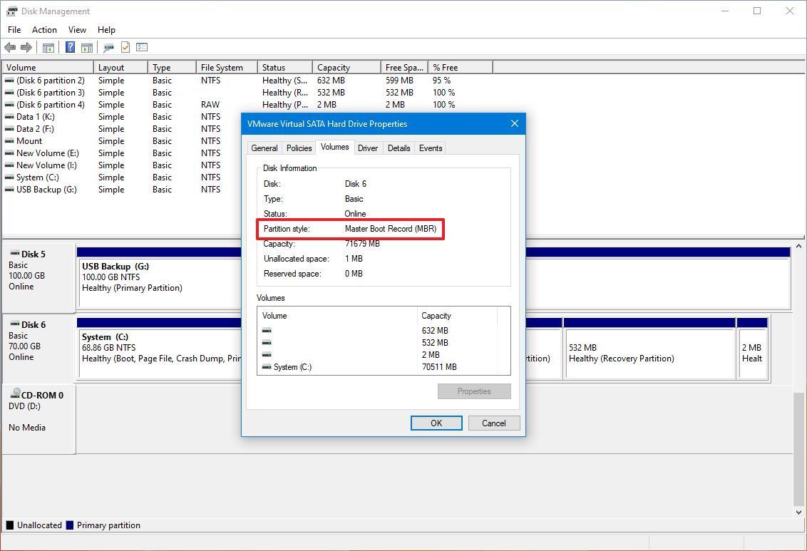 Enable Secure Boot And Convert Mbr To Gpt For Windows 10 Games Windows Central