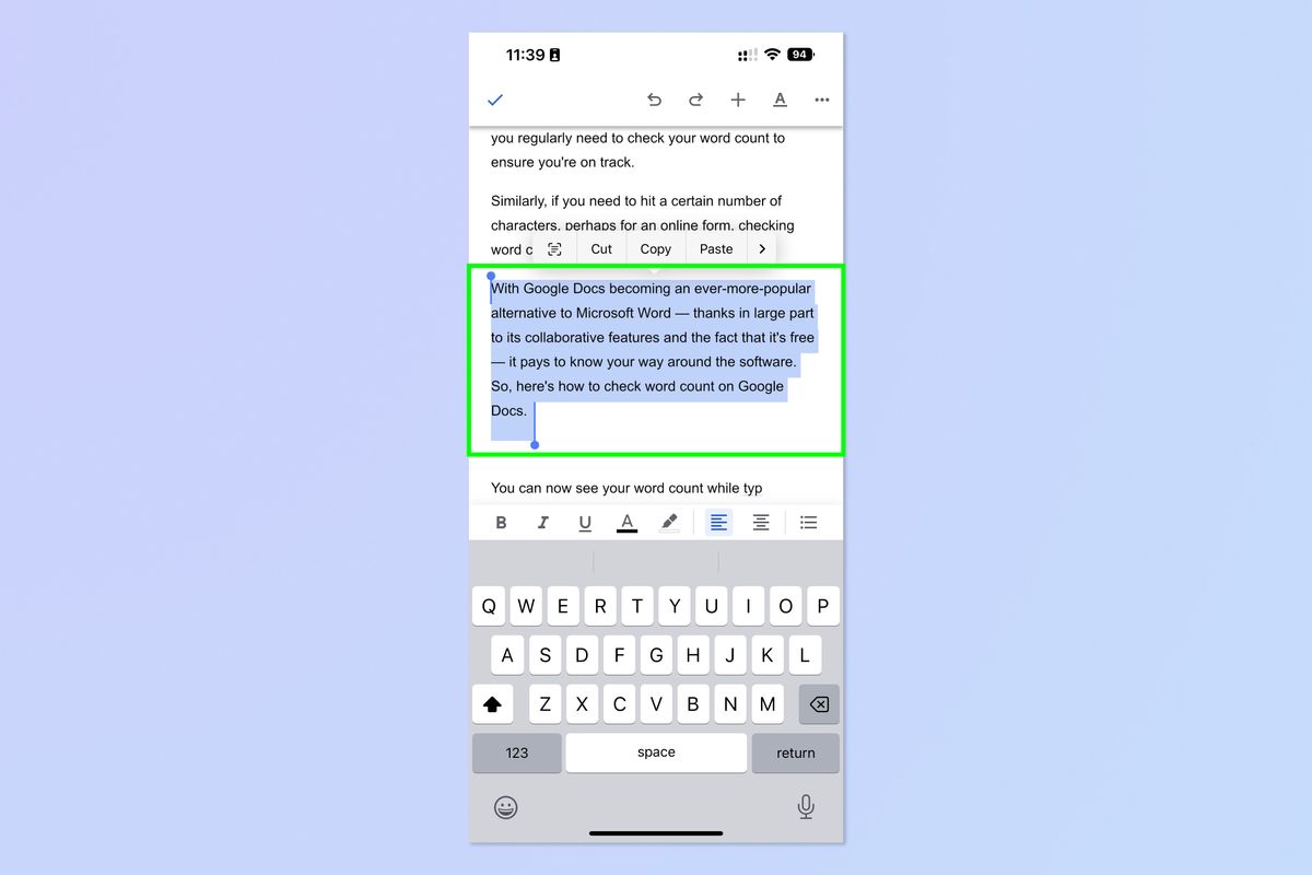 How to view word count in Google Docs | Tom's Guide