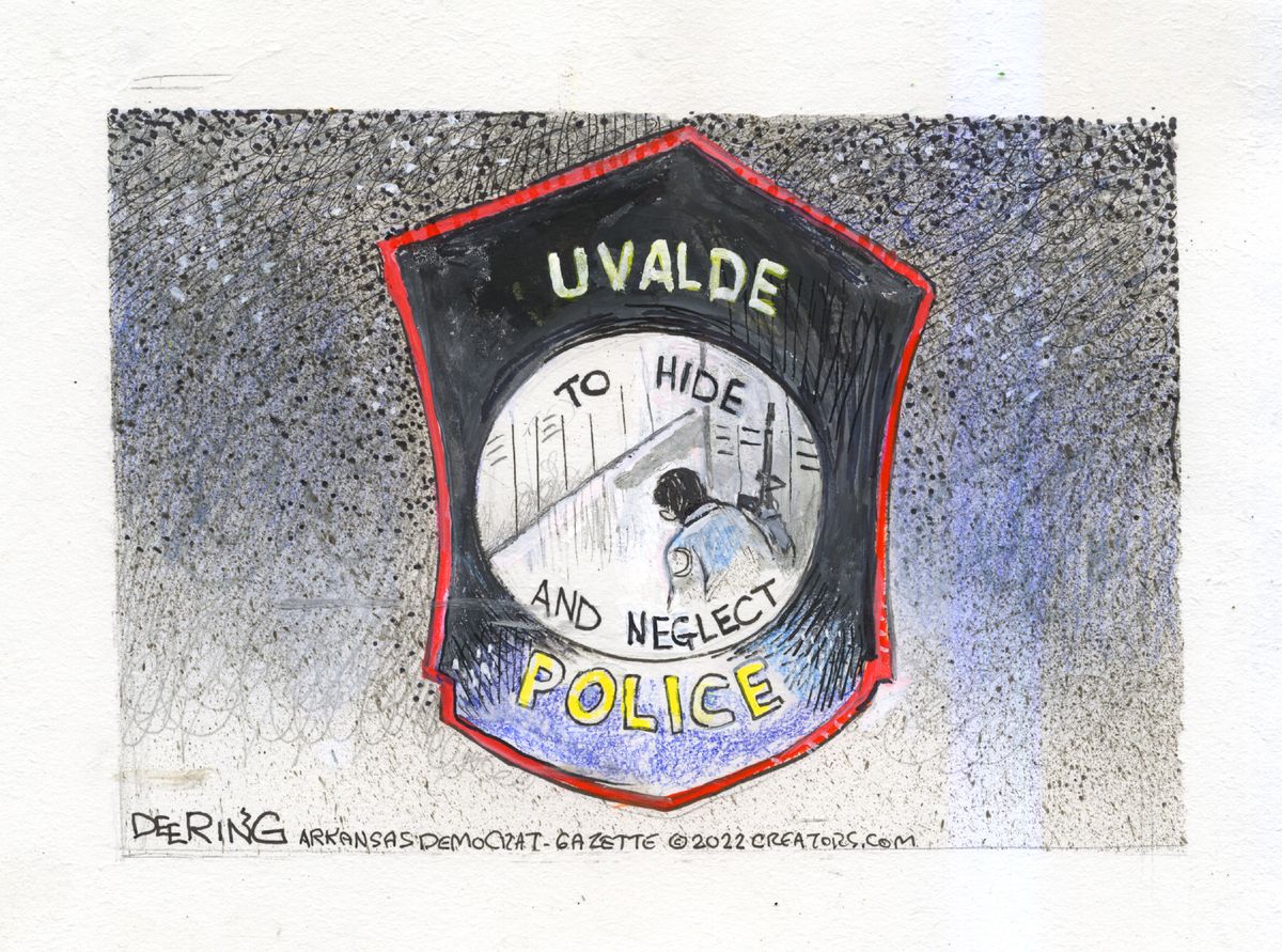 The Uvalde police patch | The Week